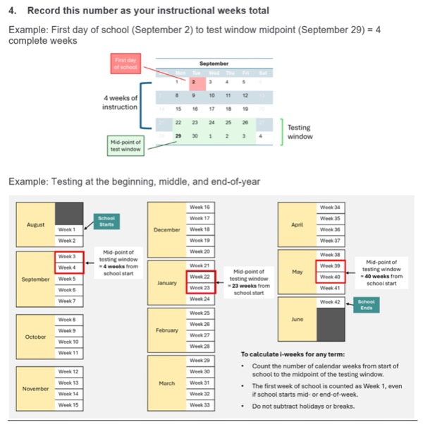 NWEA News.Extension of instructional weeks