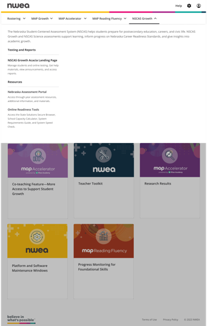 NWEA News.Introducing the new NWEA start page – Improving access to ... NWEA News.Introducing the new NWEA start page – Improving access to ...