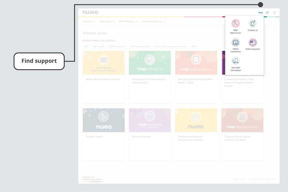 NWEA News.Introducing the new NWEA start page – Improving access to ...