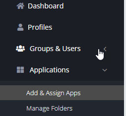 Single sign-on (SSO) and MAP