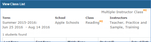 How to create multiple instructor classes