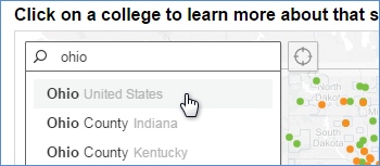 College Explorer Tool